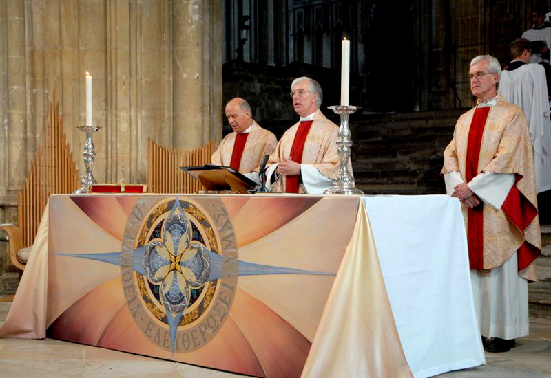 The All Seasons Nave Altar Frontal for Canterbury Cathedral – Jenny ...