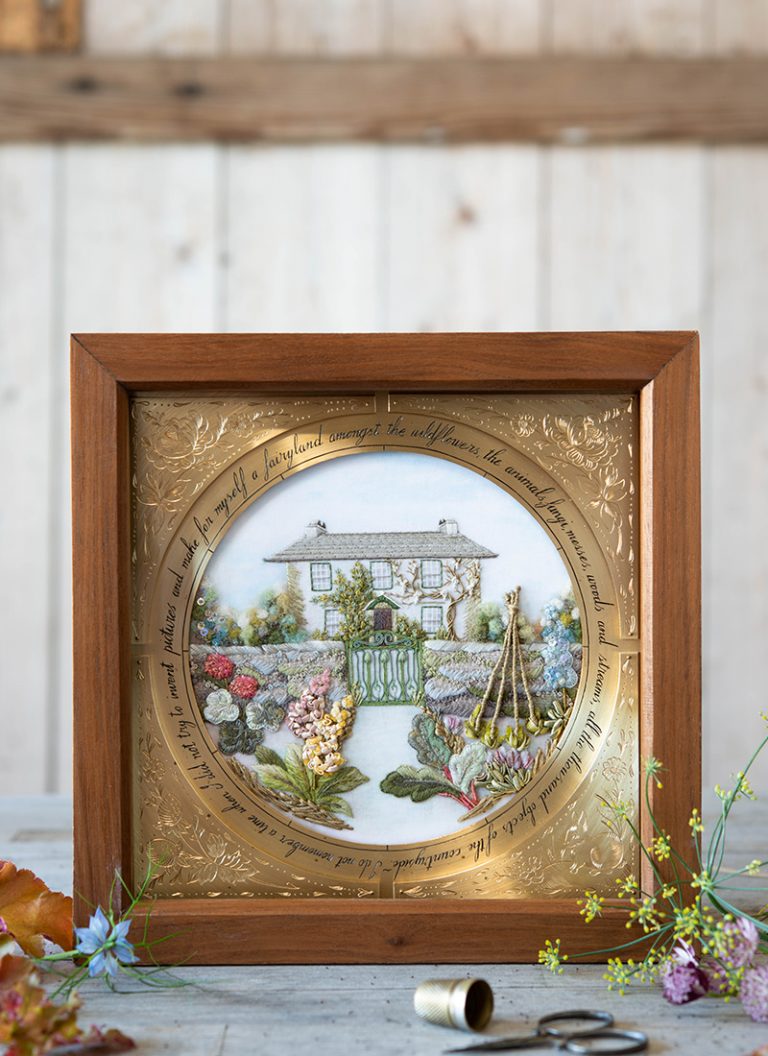 Hill Top Garden Embroidery Kit – Jenny Adin-Christie Specialist Embroiderer