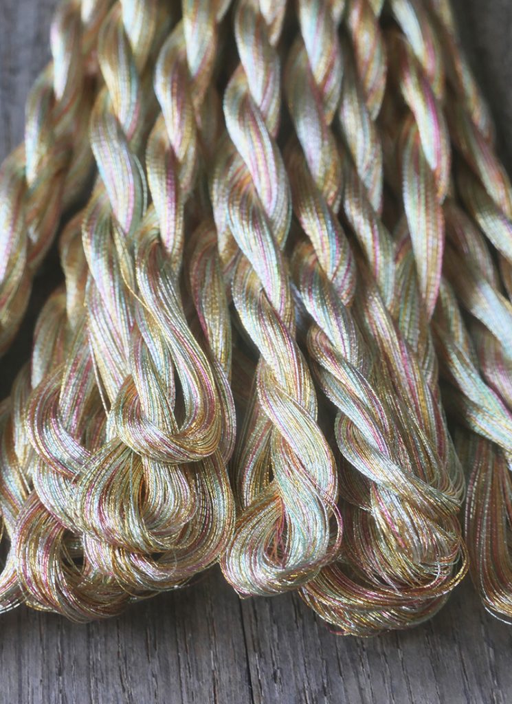 Superfine Iridescent Japanese Metallic Threads – Jenny Adin-Christie ...